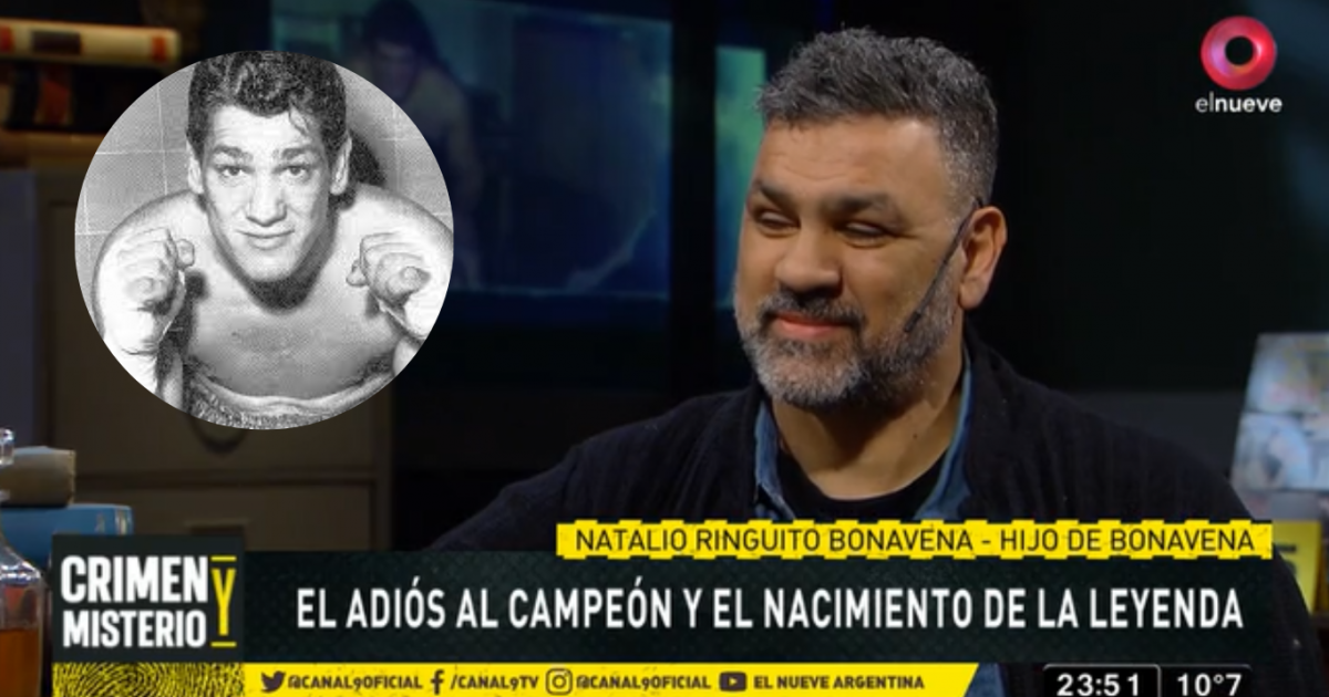 El hijo de Ringo Bonavena aseguró que el crimen del boxeador "fue mafioso" | Canal 9